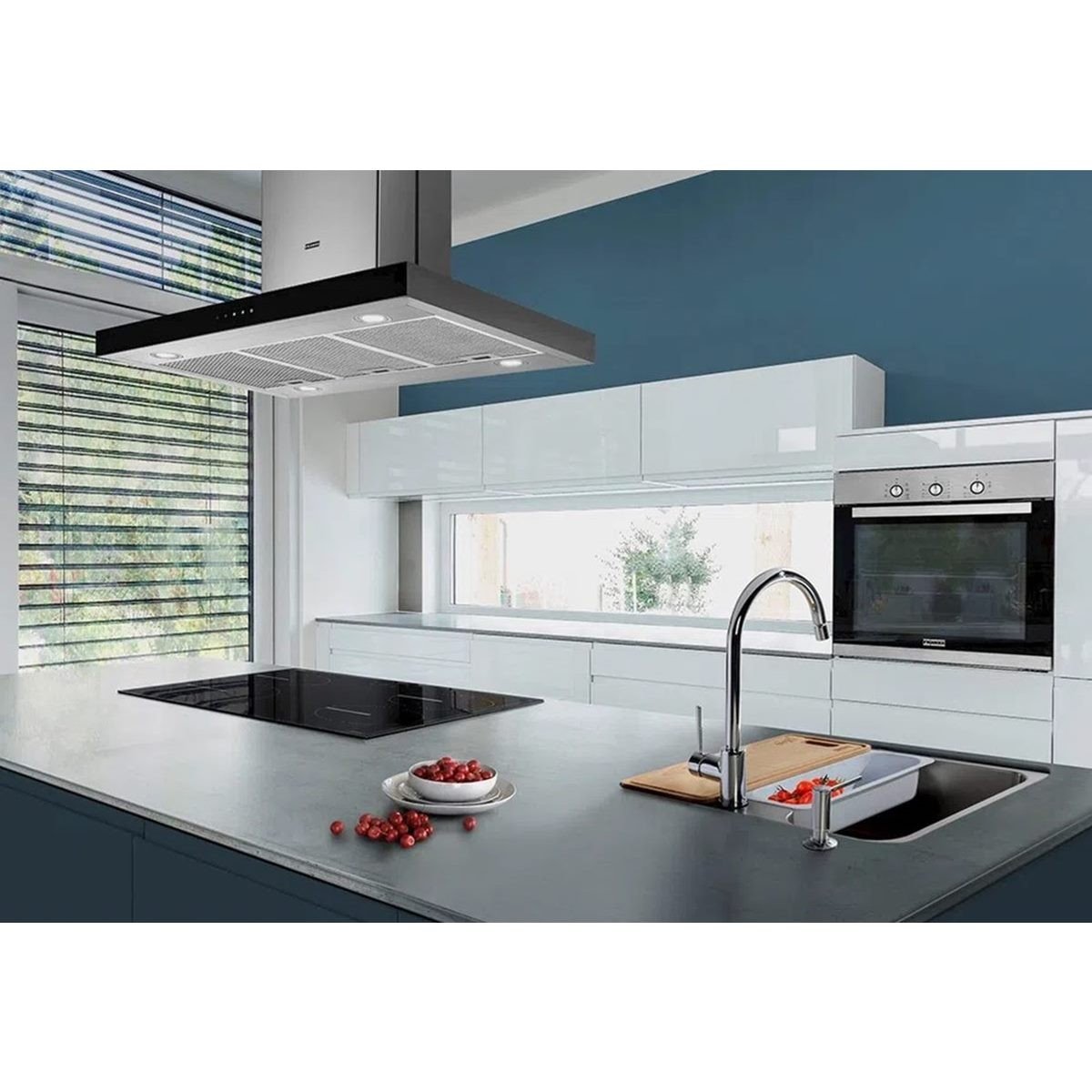 Coifa Linea Touch para Ilha Franke 90 cm 127V 16704