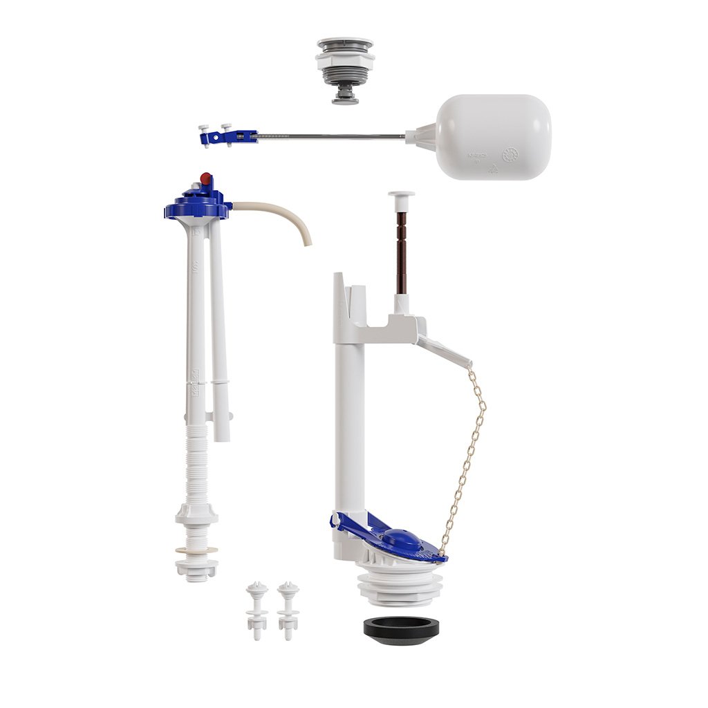 Kit Completo Mecanismo Caixa Acoplada Astra Acionamento Simples ...