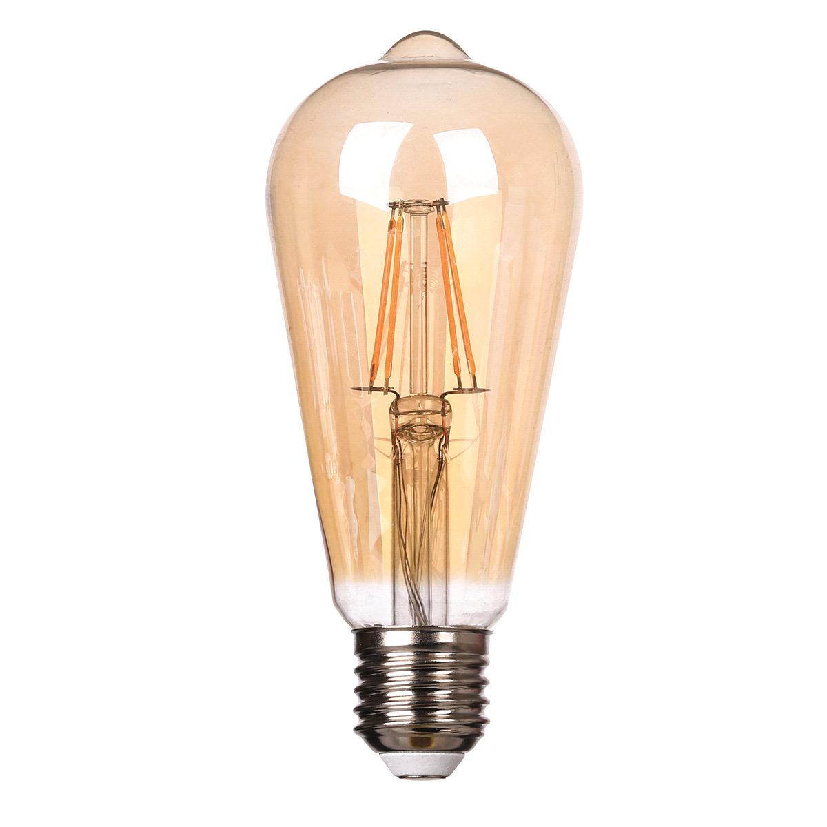 Lâmpada Filamento ST64 LED Lorenzetti 4W Bivolt Amarela (2400K)
