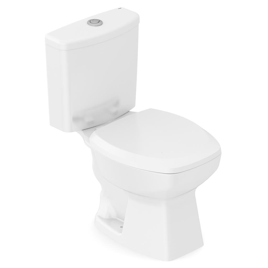 Vaso Sanitário com Caixa Acoplada e Acessórios Incepa Thema - Branco