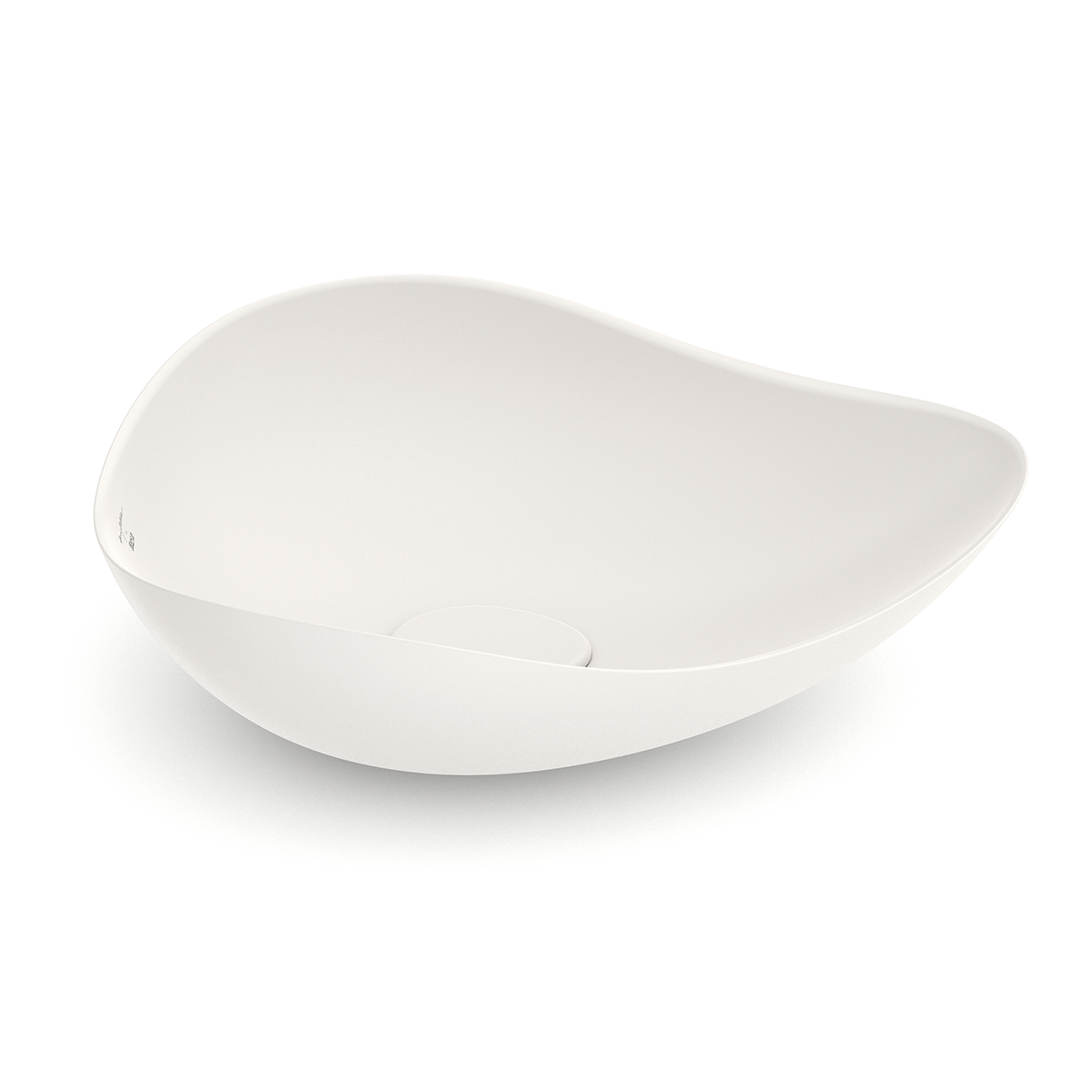 Cuba de Apoio Roca Ruy Ohtake 54x37,5cm - Bege