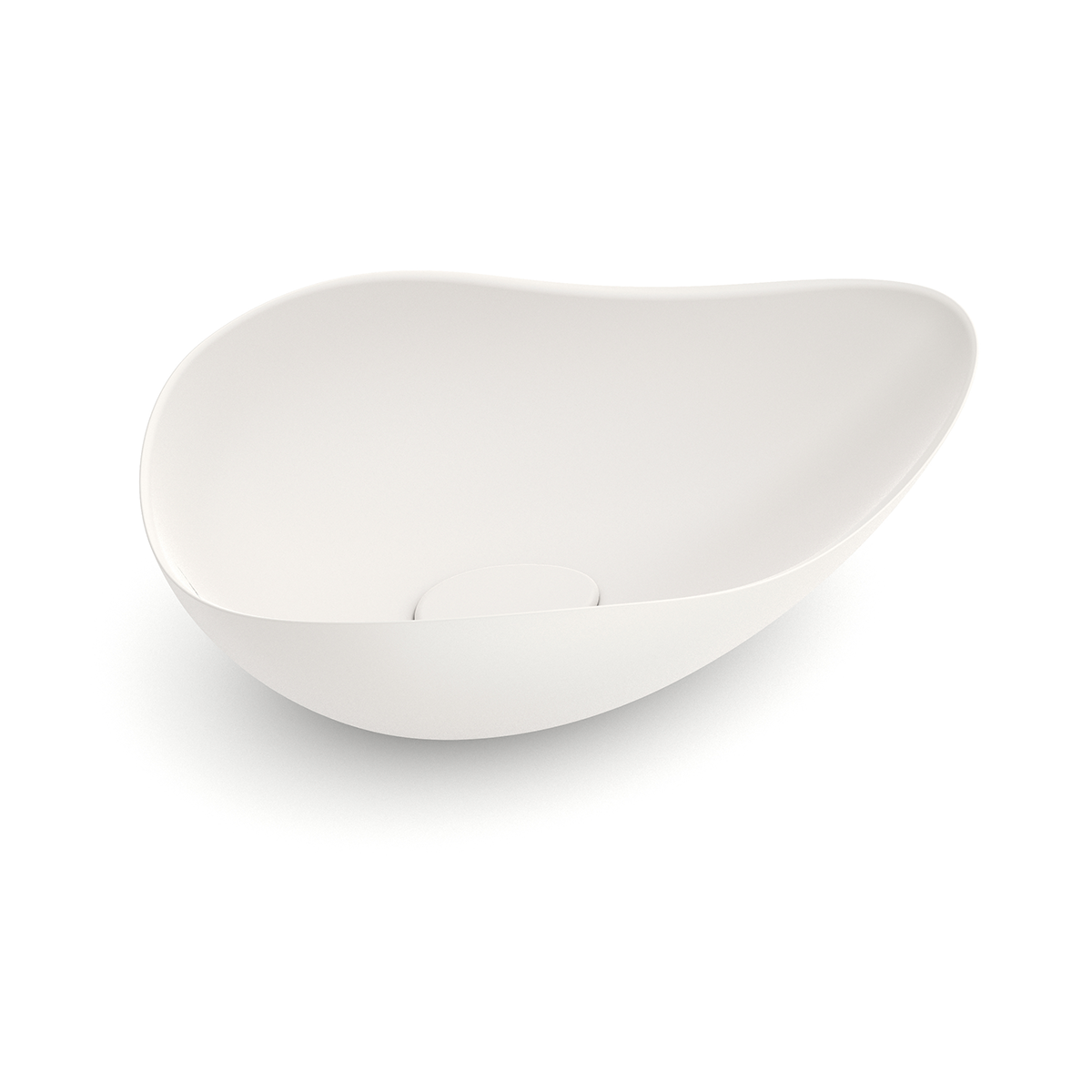 Cuba de Apoio Roca Ruy Ohtake 54x37,5cm - Bege