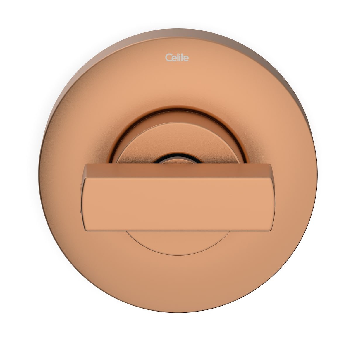 Acabamento Registro Celite Flow Base Deca - Rose Gold Matte