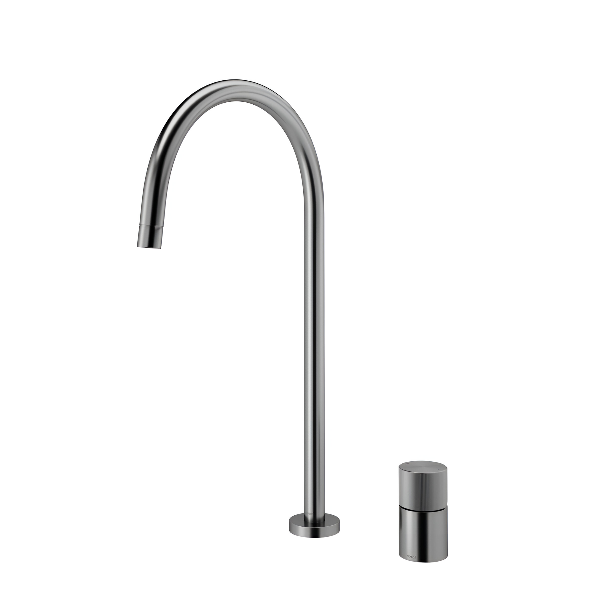 Torneira Monocomando Cozinha Bancada Bica Alta com Acionamento Docol ...